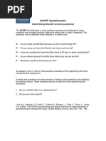 Short Portable Mental Status Questionaire (SPMSQ) | PDF | Questionnaire ...