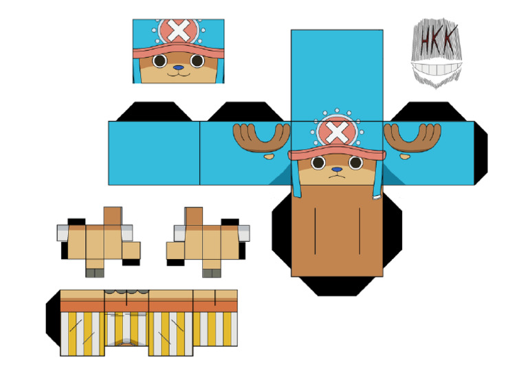 tony-tony-chopper-paper-toy-paper-craft | PDF