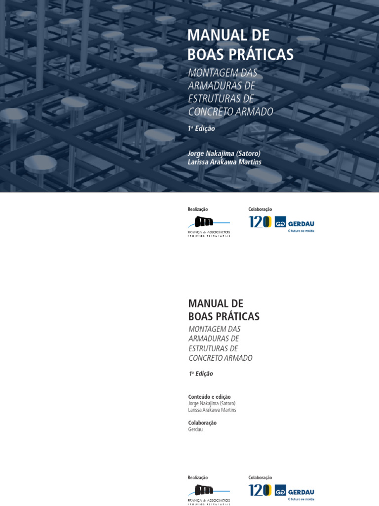 Manual de Boas Práticas - Montagem Das Armaduras de Estruturas de Concreto Armado | PDF ...