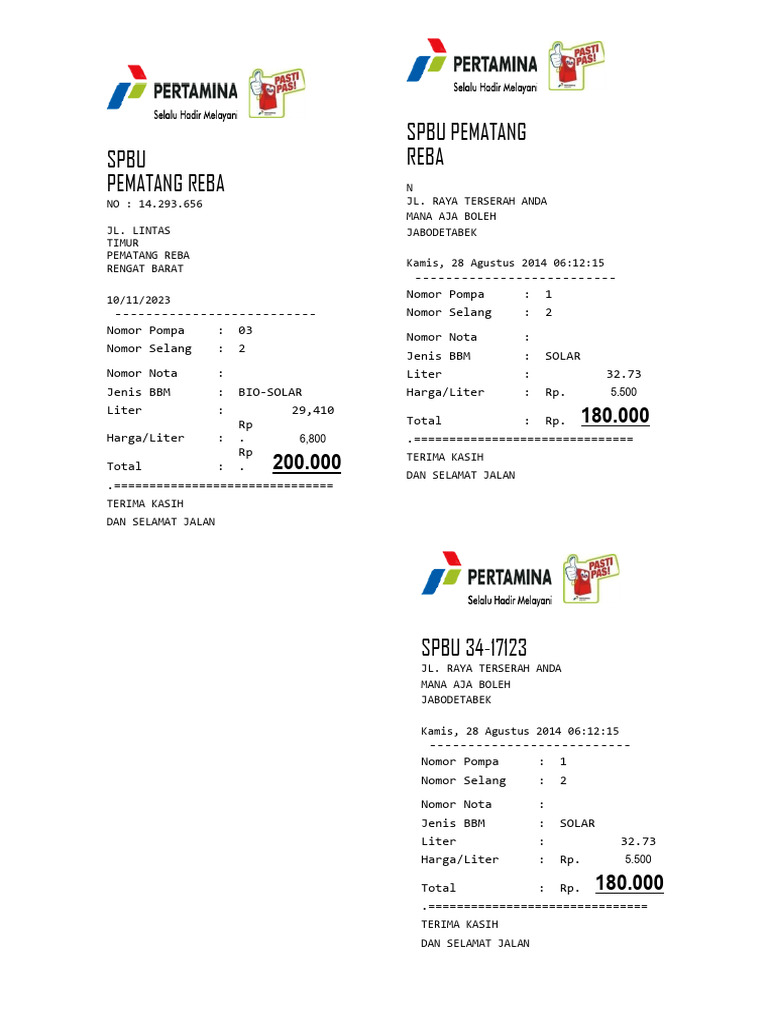 Dokumen - Tips Spbu Note | PDF