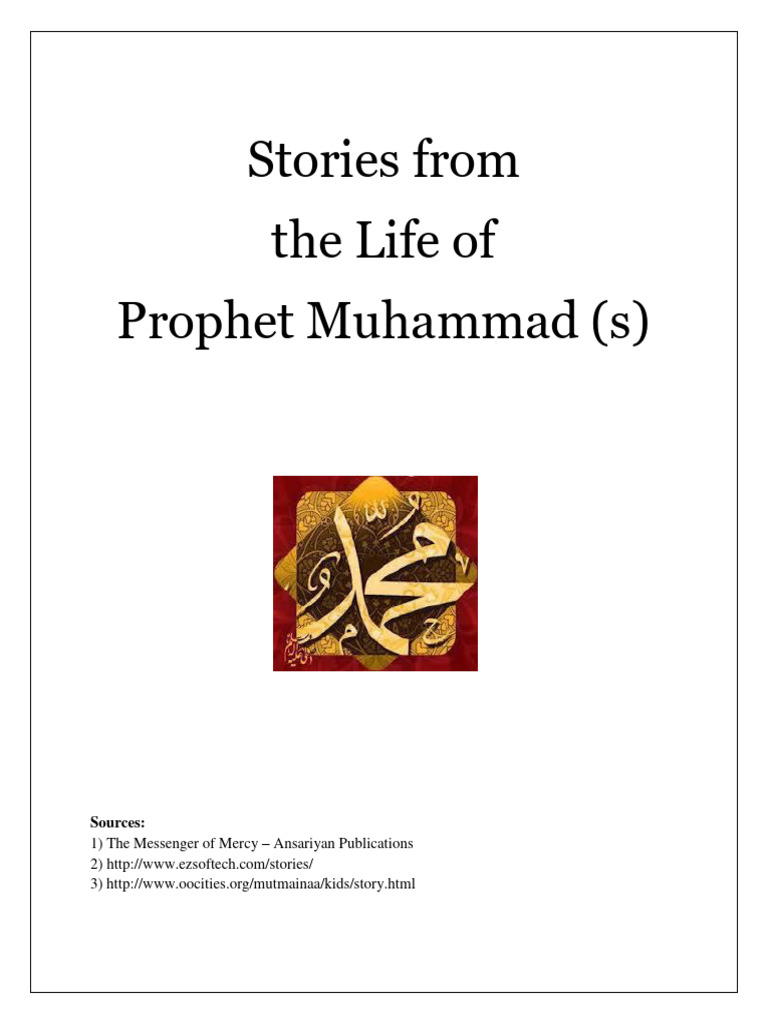 Stories Holy Prophet S | PDF | Muhammad | Prophets And Messengers In Islam