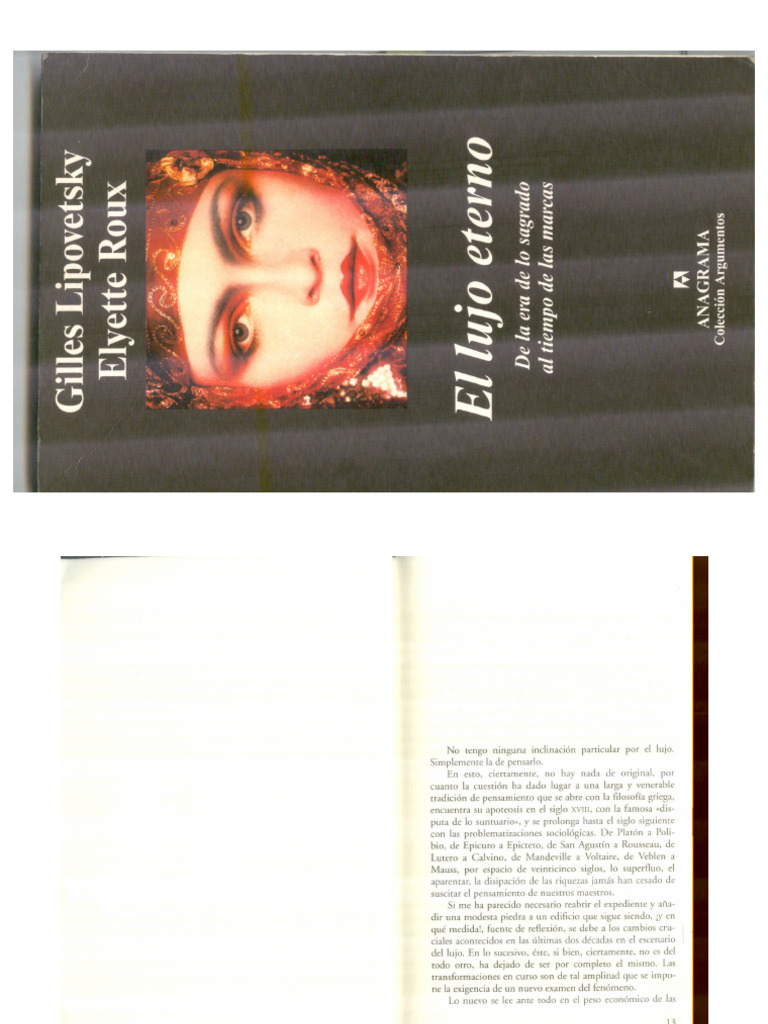 Lujo Eterno Lipovetsky | PDF