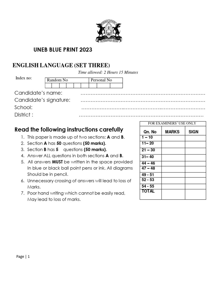Eng Real Ple - 3 - 2023 | PDF