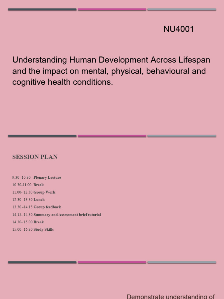 Human Development Across Lifespan Insights | PDF | Child Development | Developmental Psychology