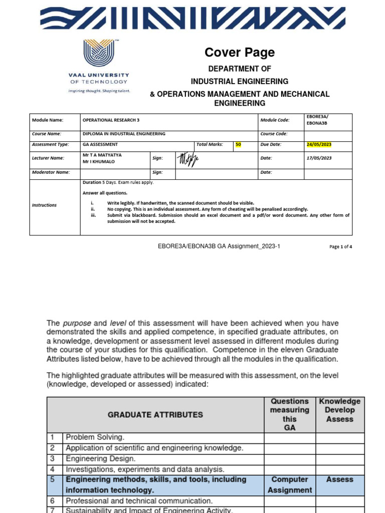 2workshop Gadget - Excel Solver Project Question 2023-1 | PDF ...