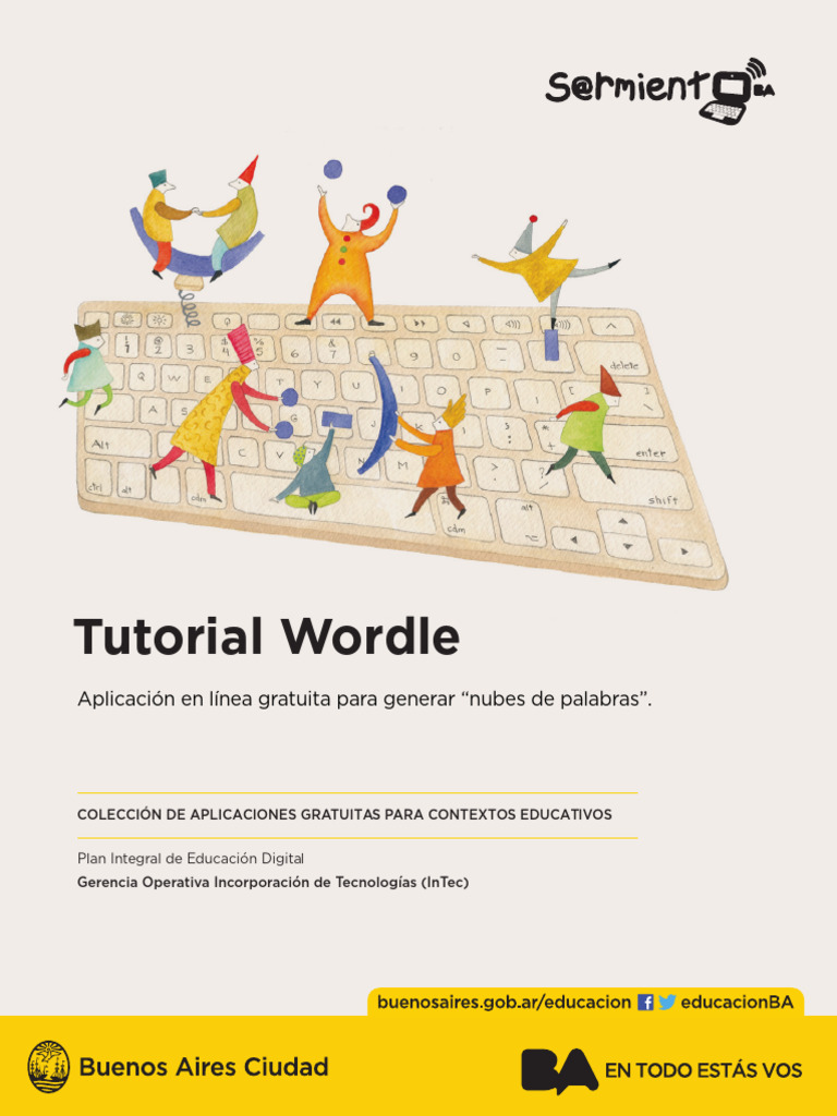 Tutorial Wordle: Aplicación en Línea Gratuita para Generar "Nubes de Palabras" | PDF | Internet ...