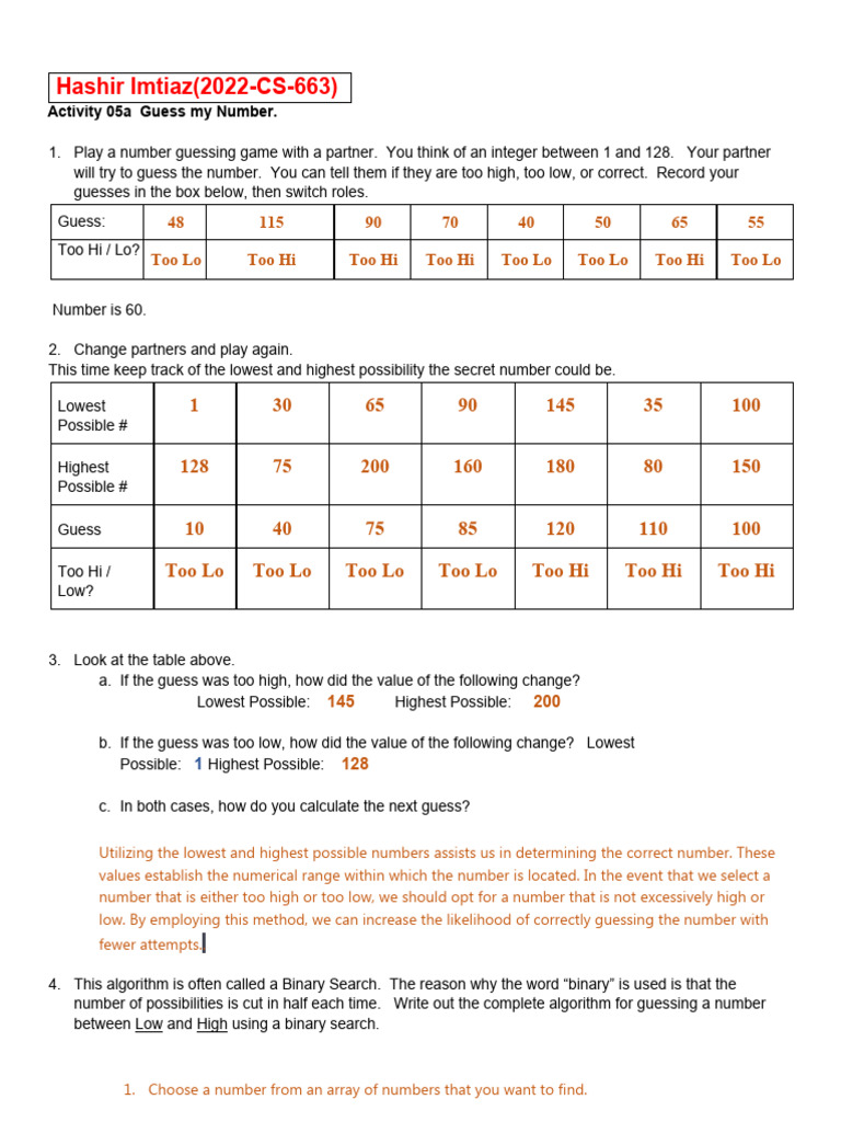 Itc Chapter 5 Assignment-1 | PDF | Arithmetic | Mathematics