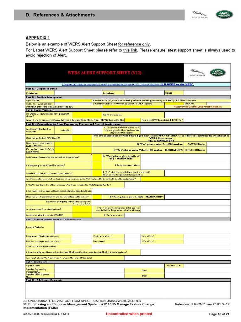 27 WERS Alert | PDF | Technology & Engineering
