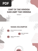 Materi Limit Tak Hingga Kelas 12 | PDF