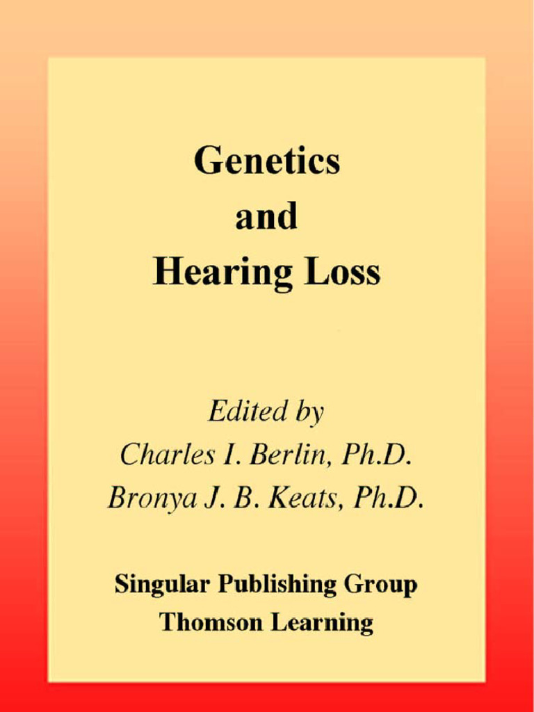 Genetic and Hearing Loss | PDF | Mutation | Hearing Loss