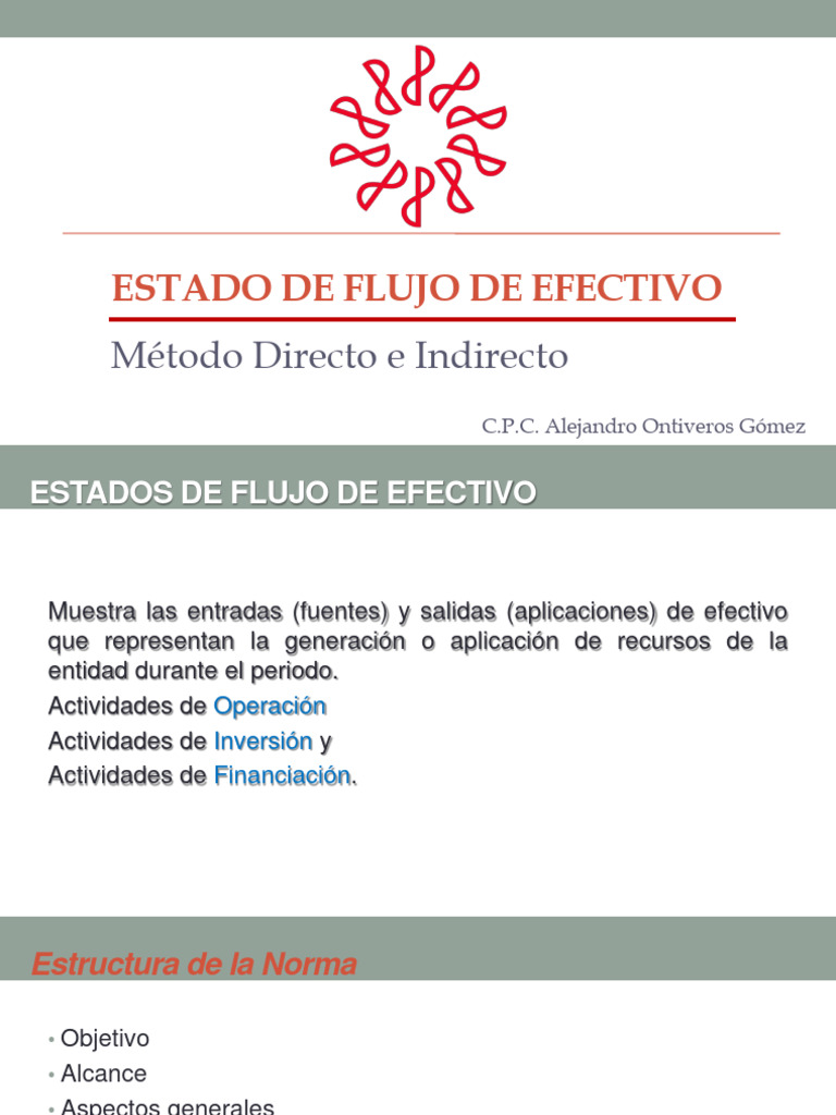 Estados de Flujo de Efectivo NIF B-2 | PDF | Inversiones | Compartir ...