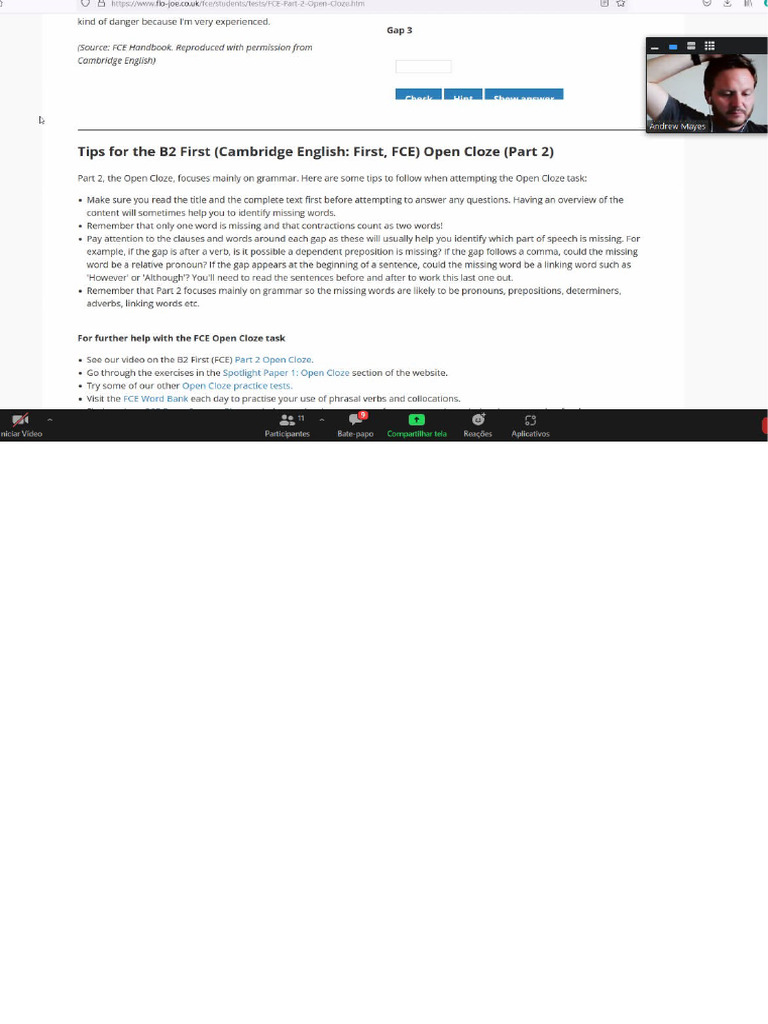 Tips for B2 First | PDF