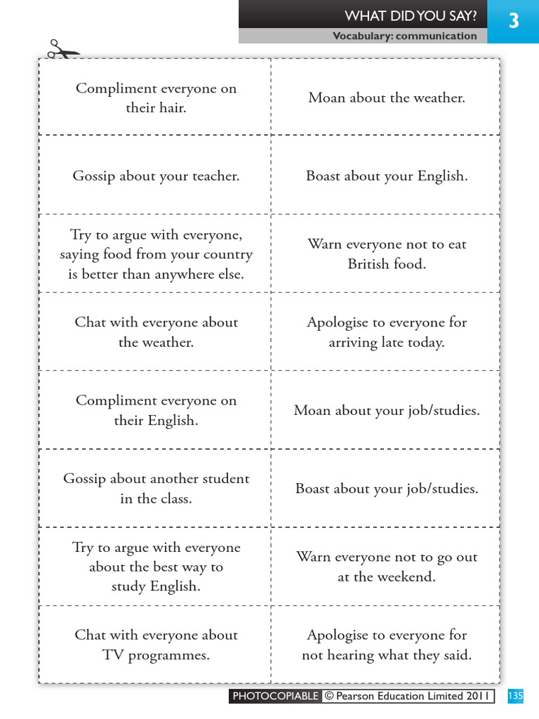 Speakout Intermediate Unit 3 | PDF