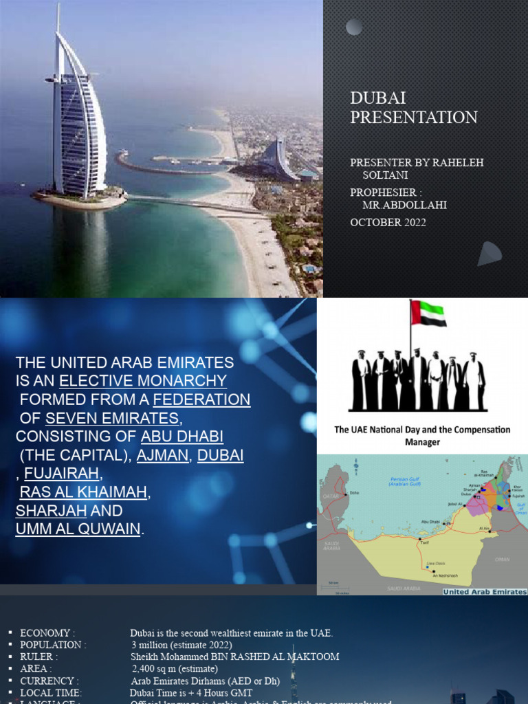 Dubai Presentation Pdf United Arab Emirates Dubai