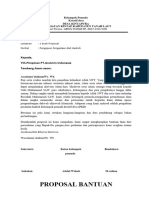 Contoh Proposal Pengajuan Barang | PDF | Kesehatan Holistik