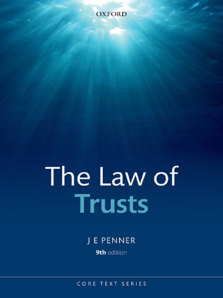 The Law of Trust | PDF | Trust Law | English Trust Law