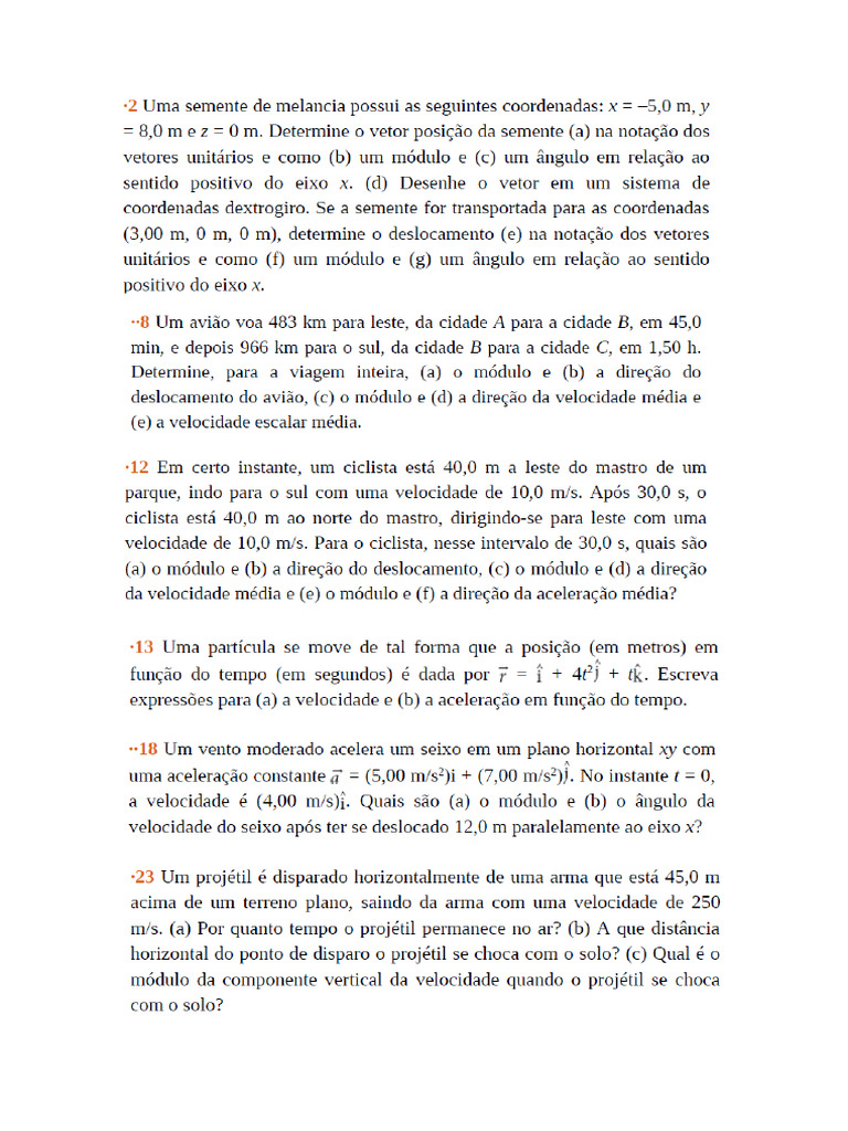 Cap 4 Halliday | PDF