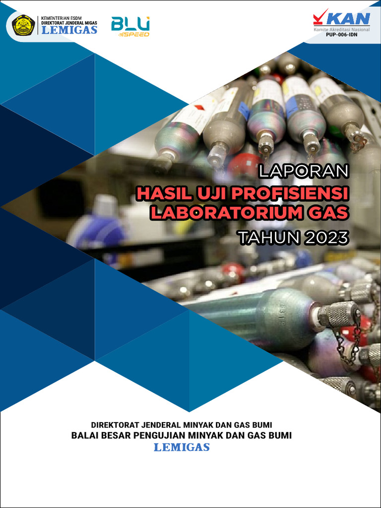 Hasil Uji Profisiensi Laboratorium Gas 2023 | PDF | Teknologi & Rekayasa