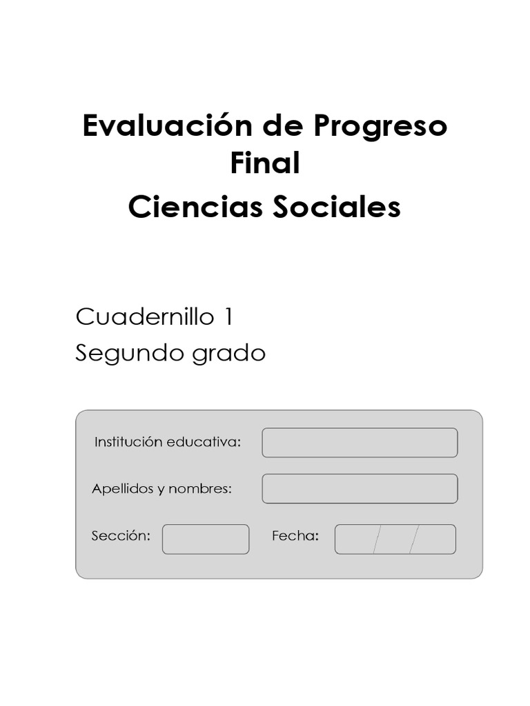 Cuadernillo 1 CC.ss 2º Secundaria LSB Ccesa007 | PDF | Imperio Inca