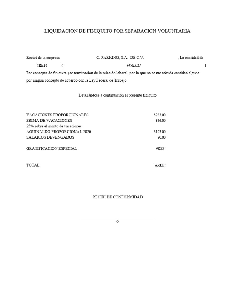Fto Calculo Finiquito Maria | PDF Fto Calculo Finiquito Maria | PDF