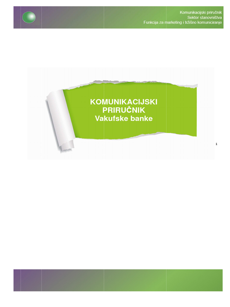 1.2..komunikacijski Priručnik | PDF