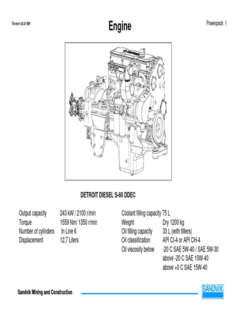 Powerpack | PDF | Motor Oil | Diesel Engine