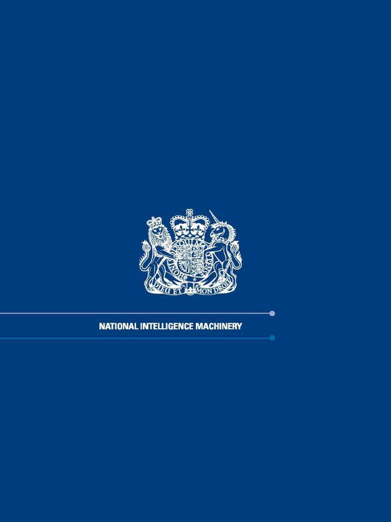 UK Intelligence Community | PDF | Mi5 | United States National Security ...