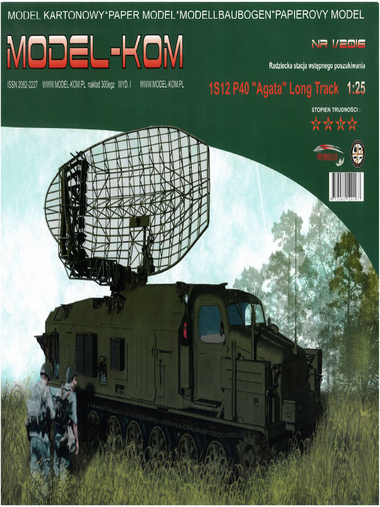 Paper Model P40 Radar | PDF