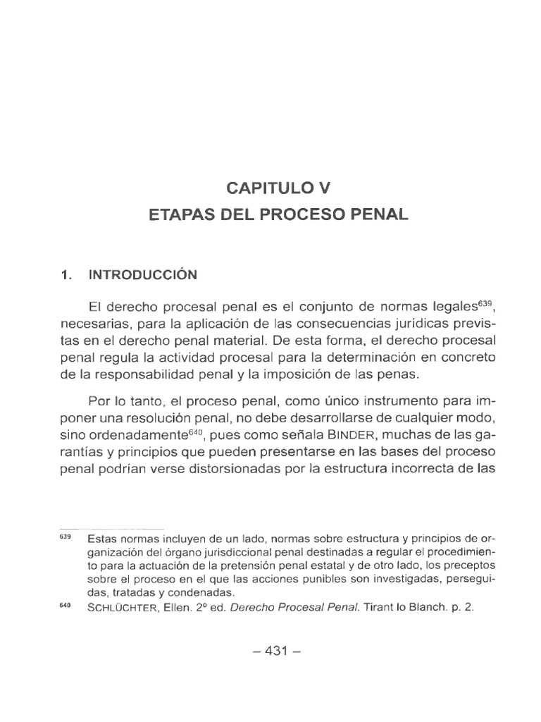 Etapas Del Proceso Penal | PDF | Procedimiento Criminal | Derecho penal