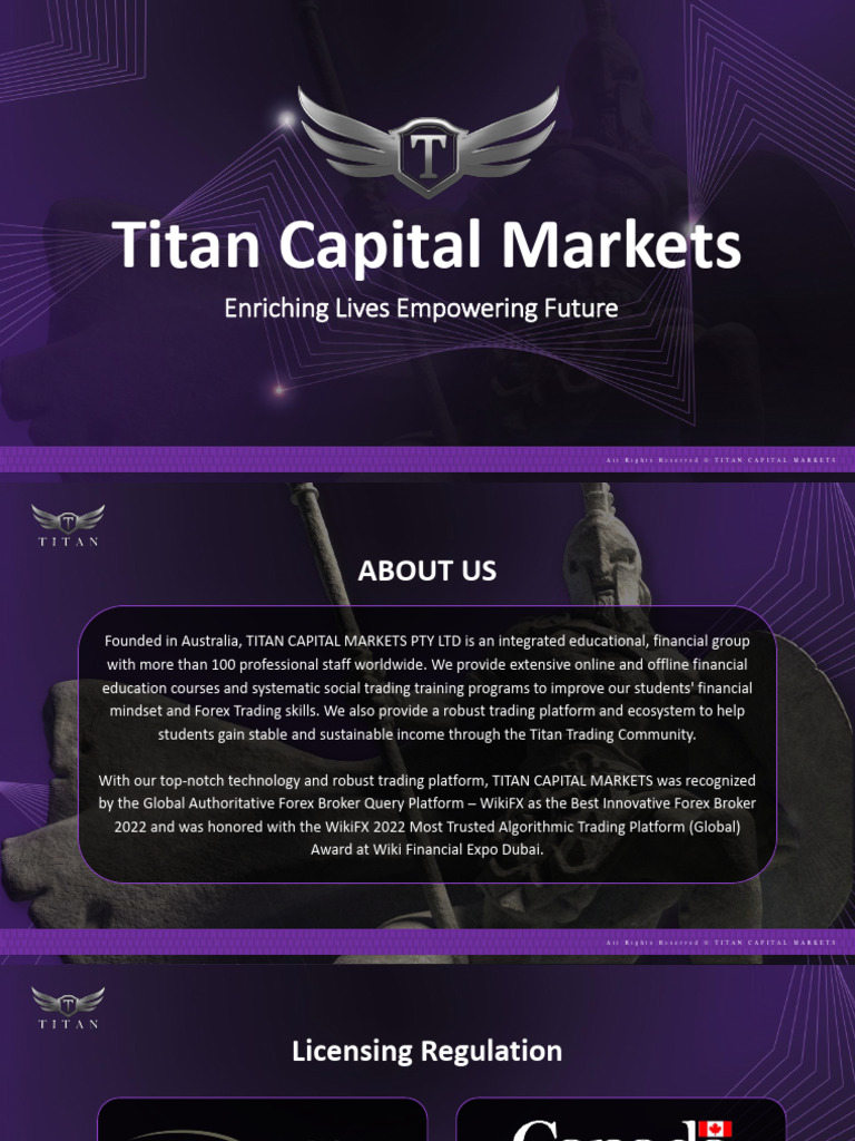 Titan Global Partners Program (Global) 0911 | PDF | Capital Market ...