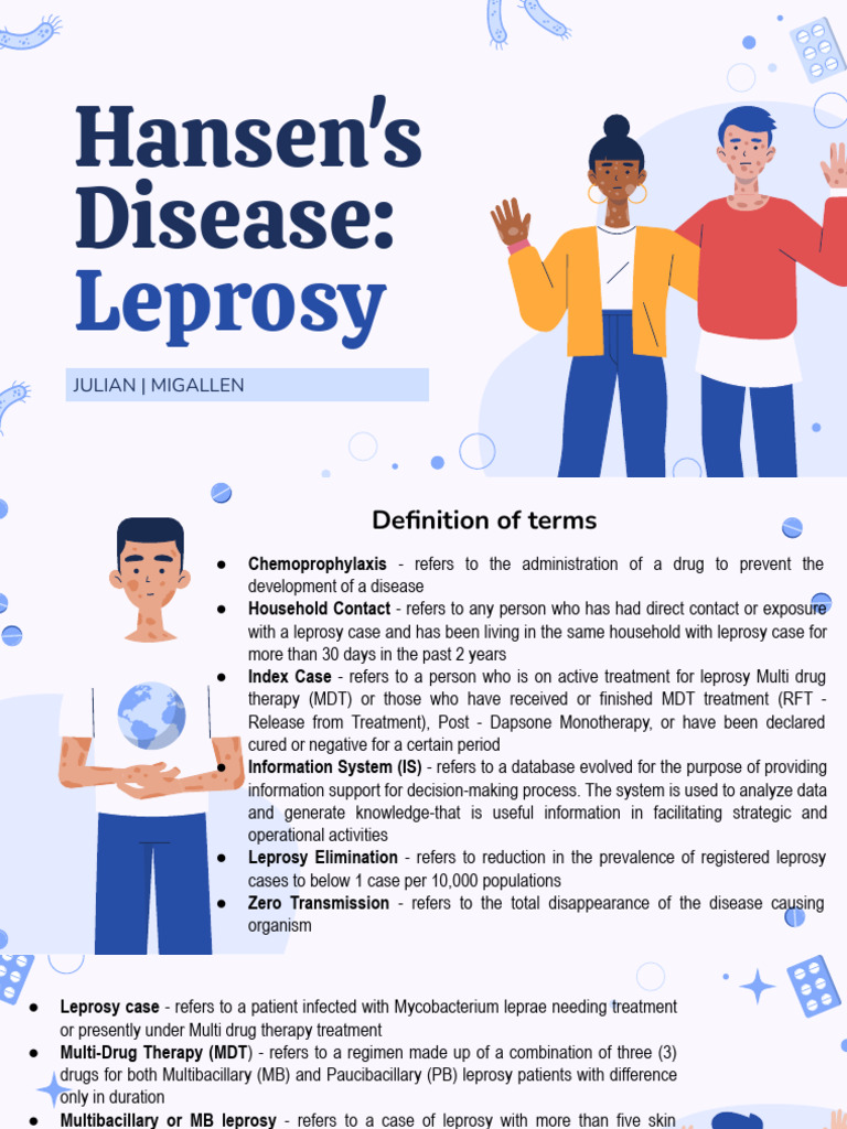 Hansens Disease Leprosy by Slidesgo | PDF | Leprosy | Clinical Medicine