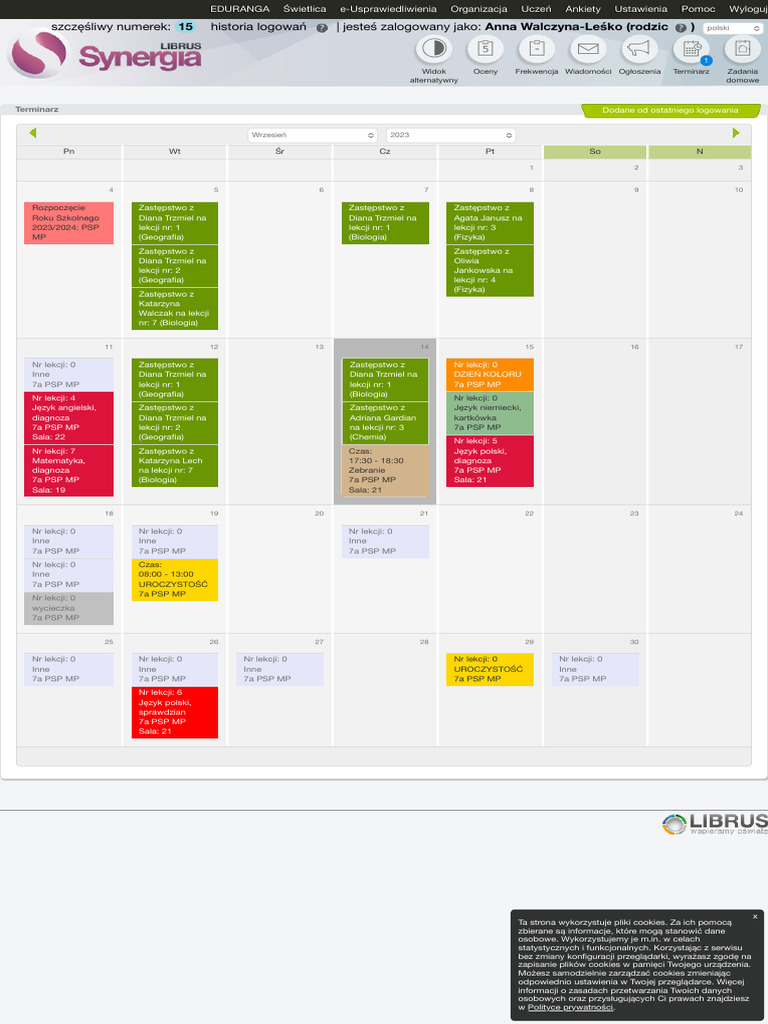 LIBRUS Synergia 11 | PDF