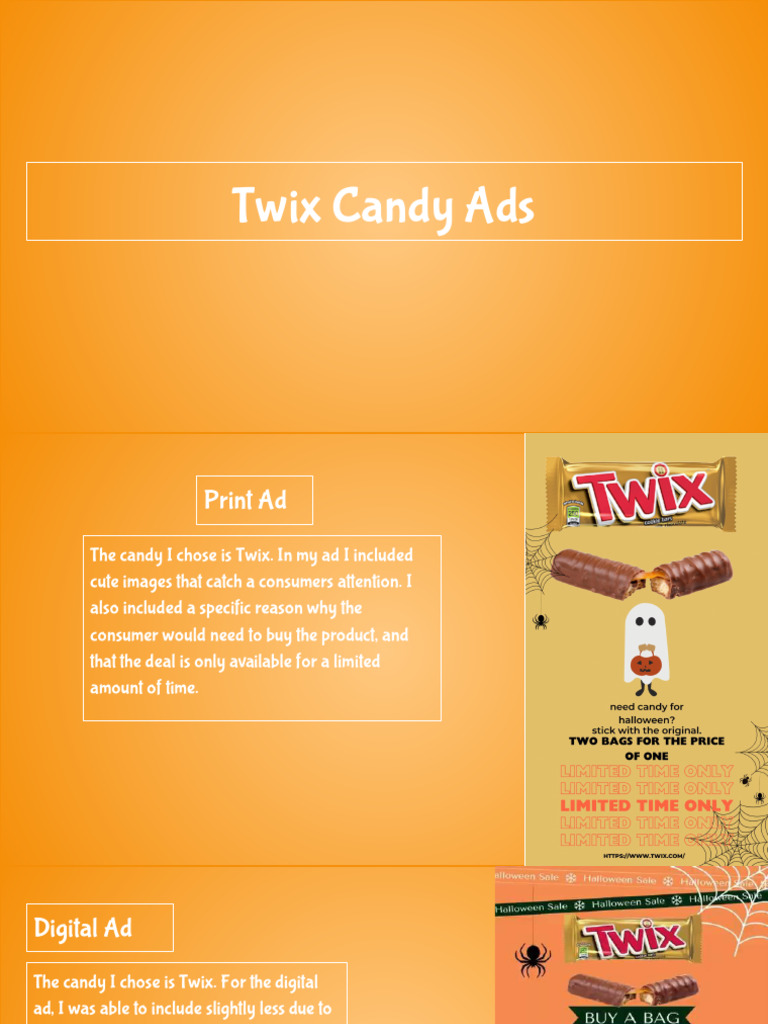 Twix Candy Ads | PDF