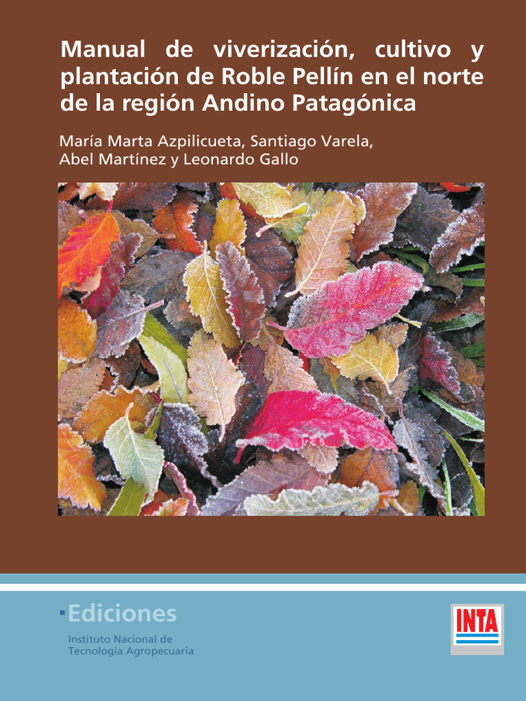 Manual de Cultivo de Roble Pellín | PDF | Semilla | Germinación
