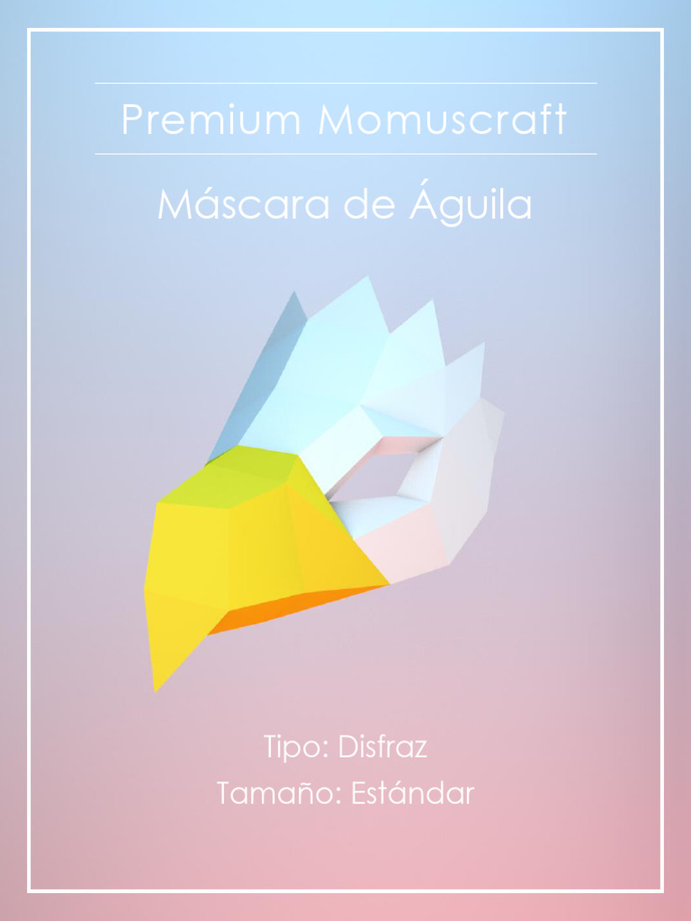 Máscara de Águila para Imprimir | PDF