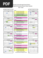 TVAH Calendar 2024-2025 | PDF | Holidays | Observances