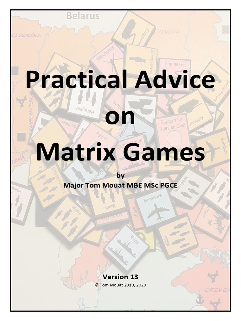 Practical Guide to Matrix Games | PDF | Argument | Probability