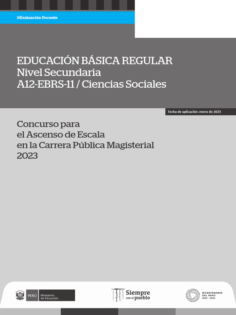 C - A12 Ebrs 11 | PDF | Perú | Ecuador