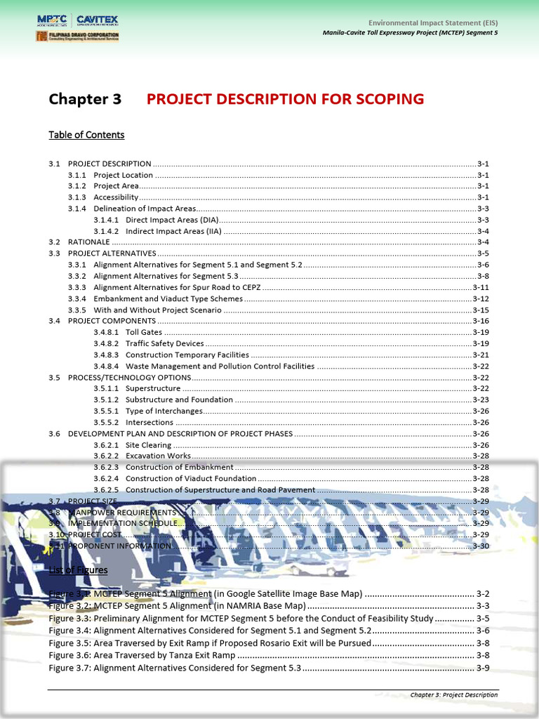 Project-Description-for-Scoping MCTEP | PDF | Transport
