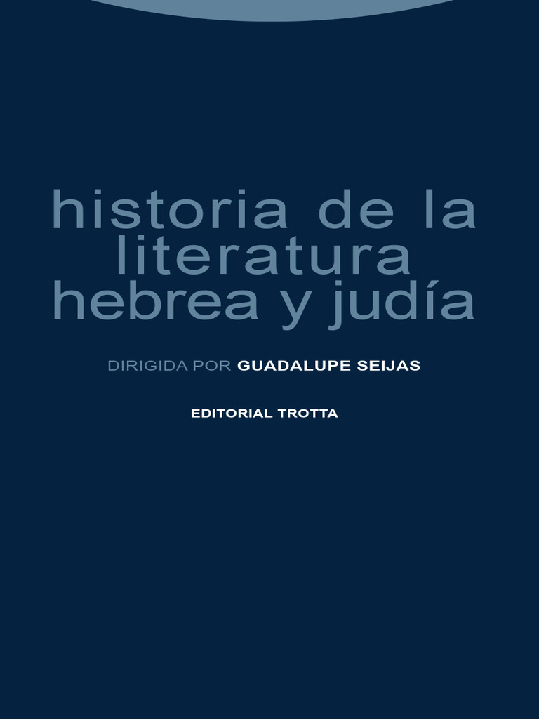 Historia de La Literatura Hebrea y Judia | Descargar gratis PDF ...