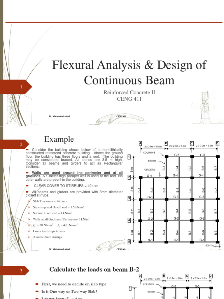 Flexural Design of Continuous Beams | PDF | Beam (Structure) | Building ...