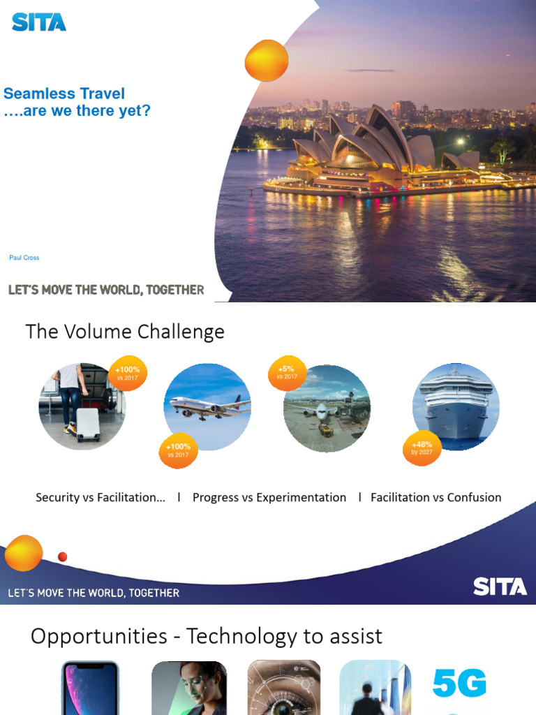 SITA Seamless Are We There Yet INAC | PDF | Airport | Privacy