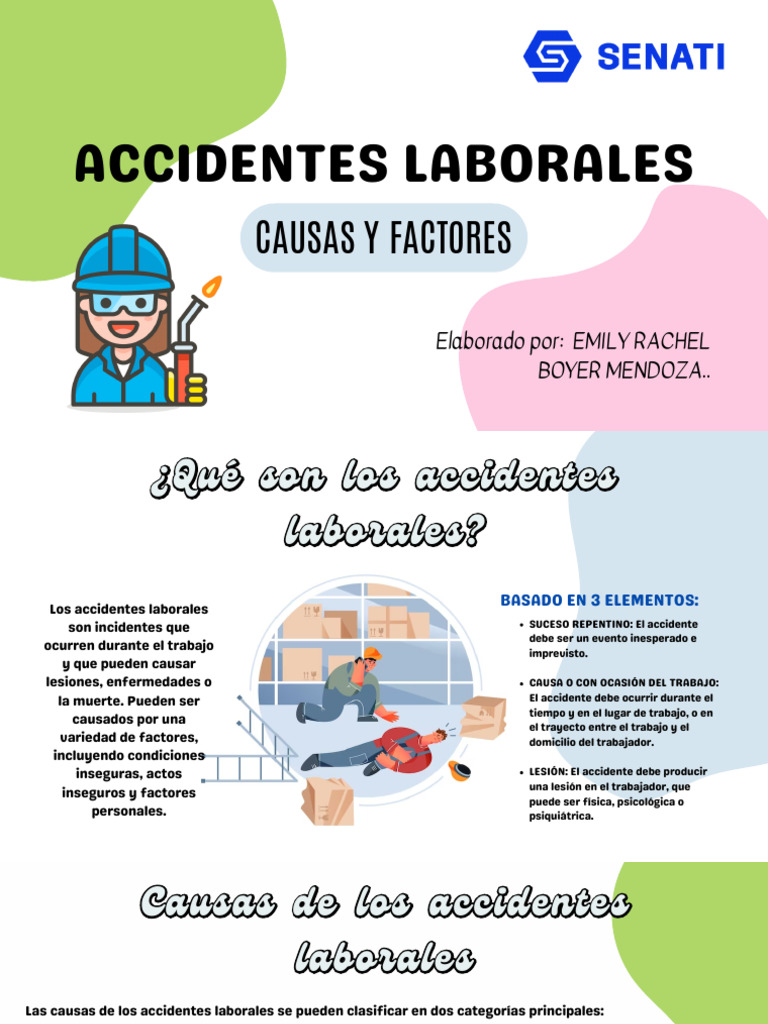 Accidentes Laborales - Emily Boyer Mendoza. | PDF | Seguridad y salud ... Accidentes Laborales - Emily Boyer Mendoza. | PDF | Seguridad y salud ...