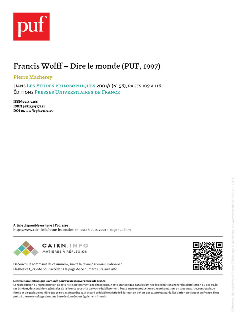 Leph 011 0109 | PDF | Platon | Aristote