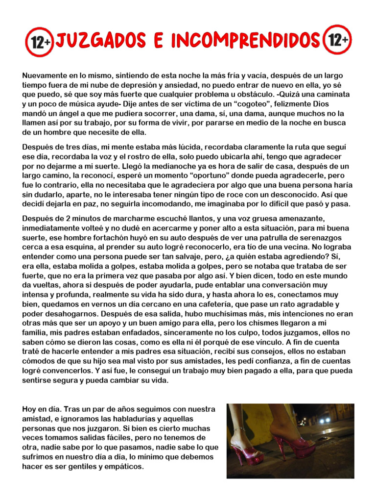 Emily Boyer Mendoza - RELATO IMPROVISADO | PDF Emily Boyer Mendoza - RELATO IMPROVISADO | PDF