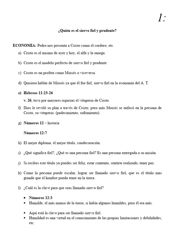 Quién Es El Siervo Fiel y Prudent1 | PDF | Cristo (título) | Pentecostés