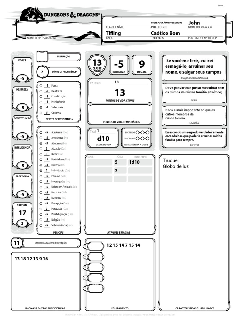 Ficha automática ded_cópia (3) | PDF