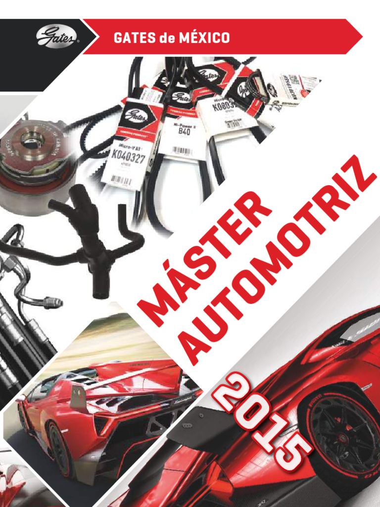 Catalogo Gates | PDF | Ingenieria Eléctrica | Vehículos