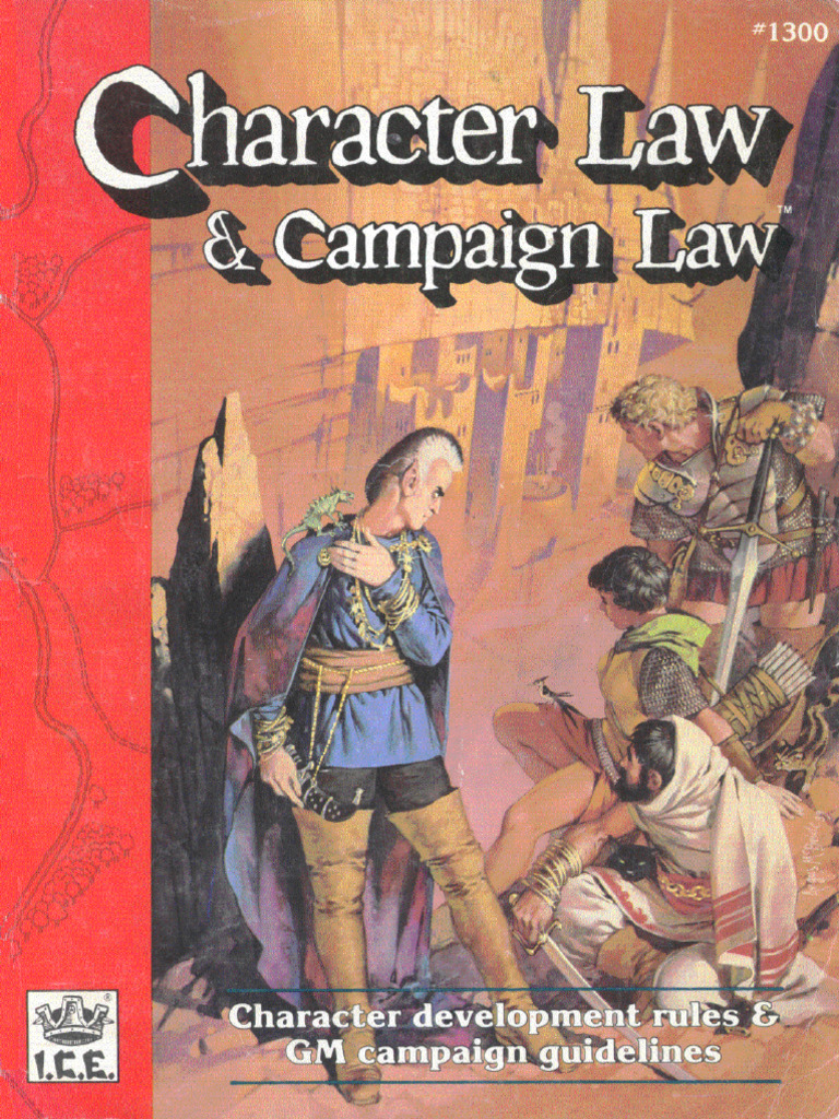 ICE1300 - Rolemaster - Character Law Campaign Law | PDF