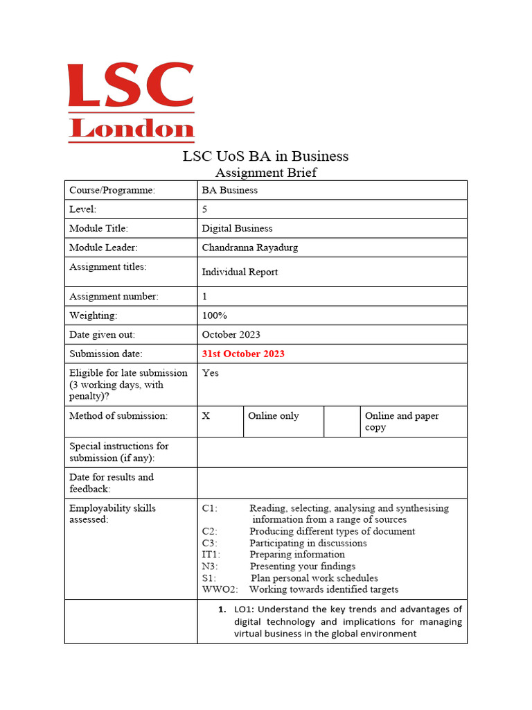 Uos Babs l5 t1 DB Assignment | PDF | Argument | Theory